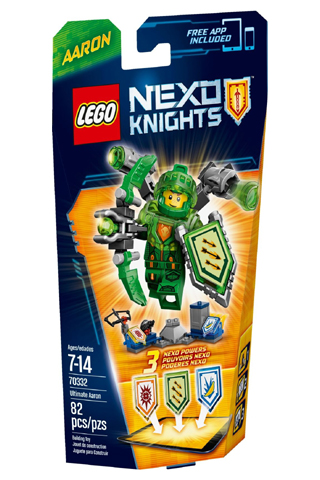 NEXO KNIGHTS Ultimate Aaron 70332 – Bricker King