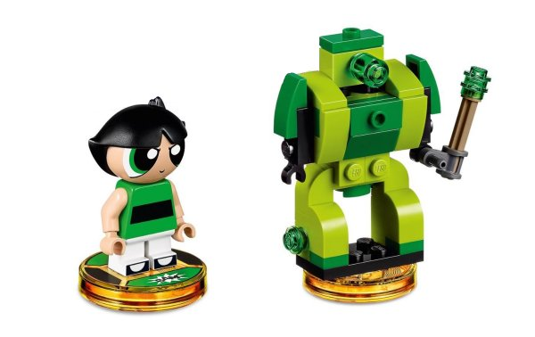 Dimensions Fun Pack, The Powerpuff Girls (Buttercup and Mega Blast Bot ...