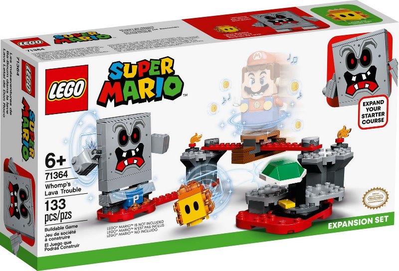Whomp's Lava Trouble, Expansion Set 71364 – Bricker King