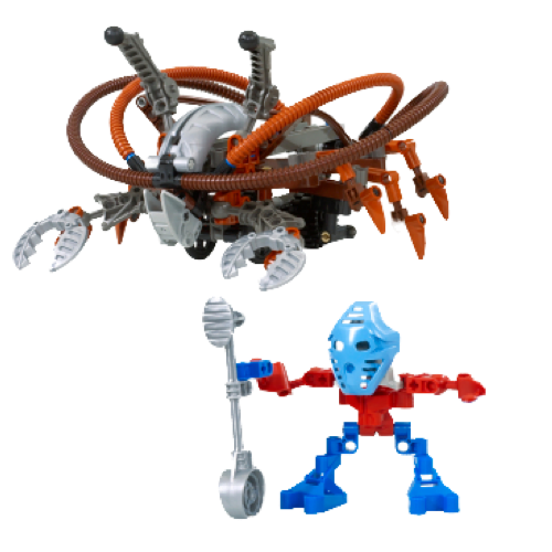 BIONICLE Takua & Pewku 8595 – Bricker King