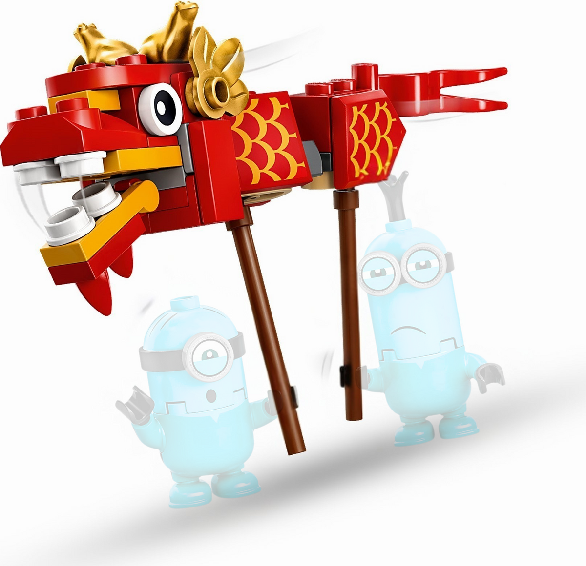 Chinese Dragon from Minions Kung Fu Battle 75550 – Bricker King