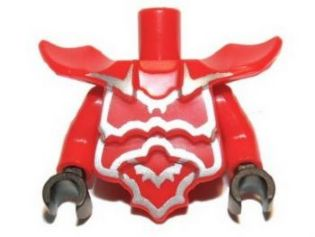 Torso, Modified Short with Armor Breastplate with Shoulder Ridges and ...