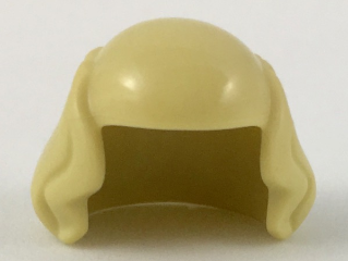 Minifigure, Hair Male Bald Top – Bricker King