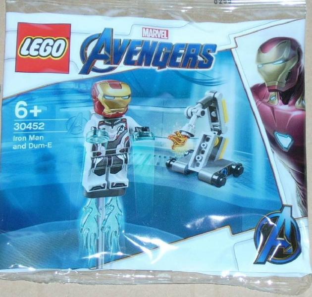 Super Heroes Iron Man and Dum-E polybag 30452 – Bricker King
