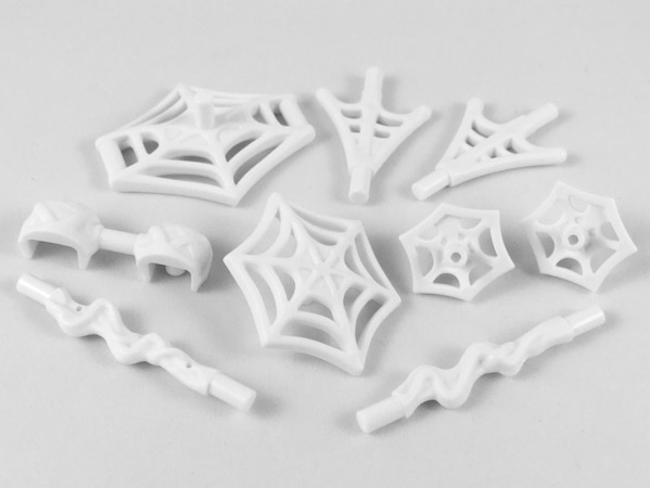 Minifigure, Weapon Pack Spider-Man Web Effects, 9 in Bag (Multipack ...