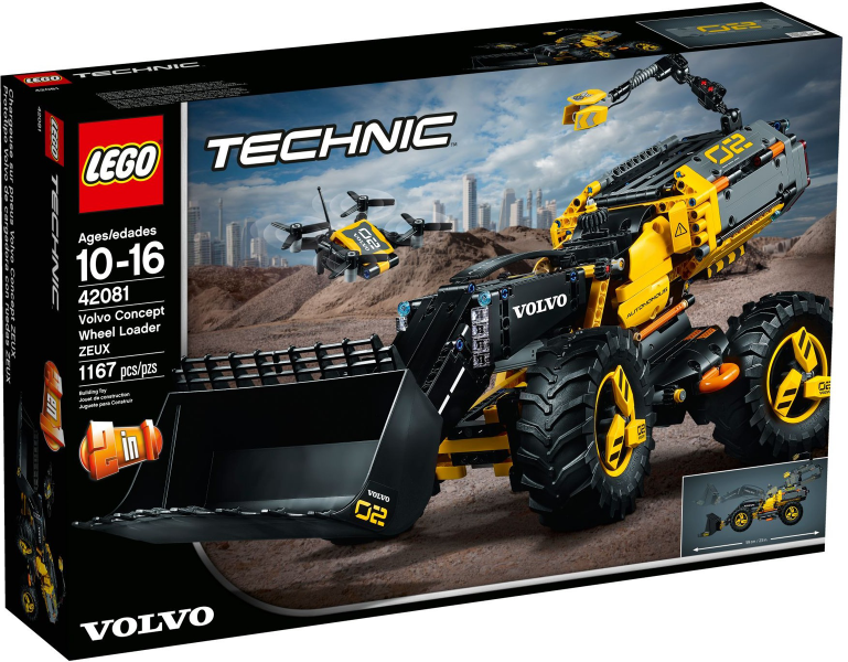Technic Volvo Concept Wheel Loader ZEUX 42081 – Bricker King