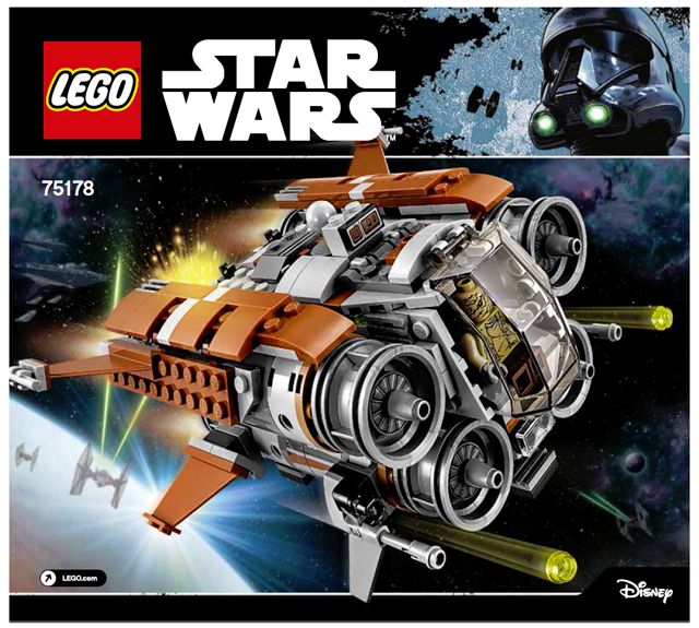 Instructions for Set 75178 Jakku Quadjumper – Bricker King