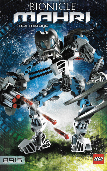 Instructions for Set 8915 Toa Mahri Matoro / Excellent used condition ...