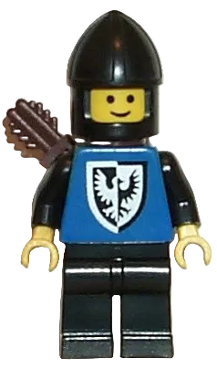 Black Falcon, Black Legs, Black Chin-Guard, Shield Bottom Round, Quive ...