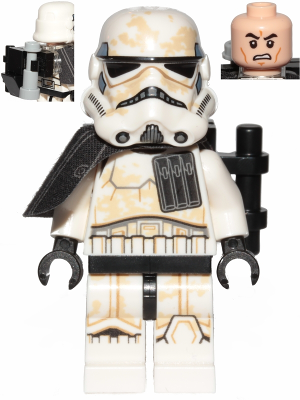 Sandtrooper (Enlisted), Black Pauldron, Ammo Pouch, Dirt Stains, Survi ...