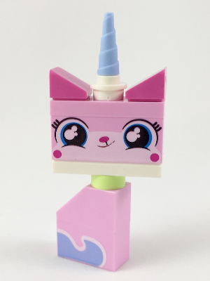 Unikitty, Sitting, Lopsided Smile – Bricker King